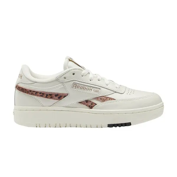 REEBOK Club C Double Cheetah Sneakers - White