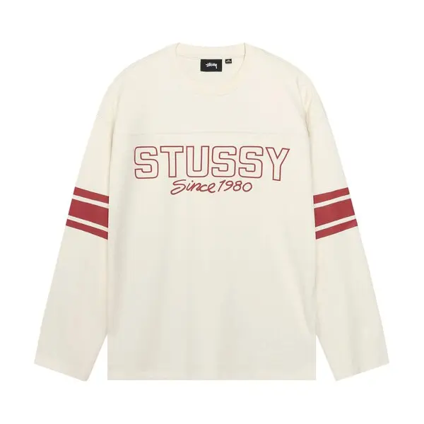 StÜssy Football Crew - Cream