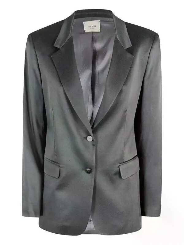 ALYSI Satin Blazer