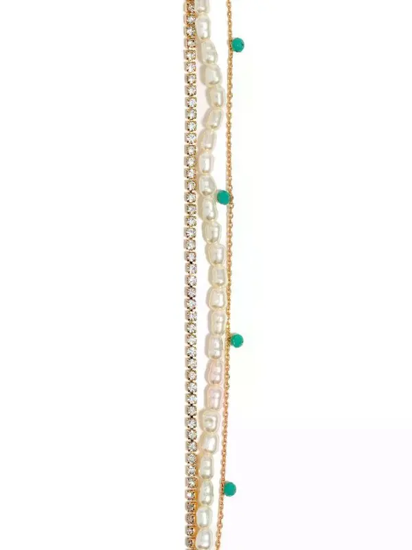 Bimba Y Lola Double-layer Heart Charm Bracelet