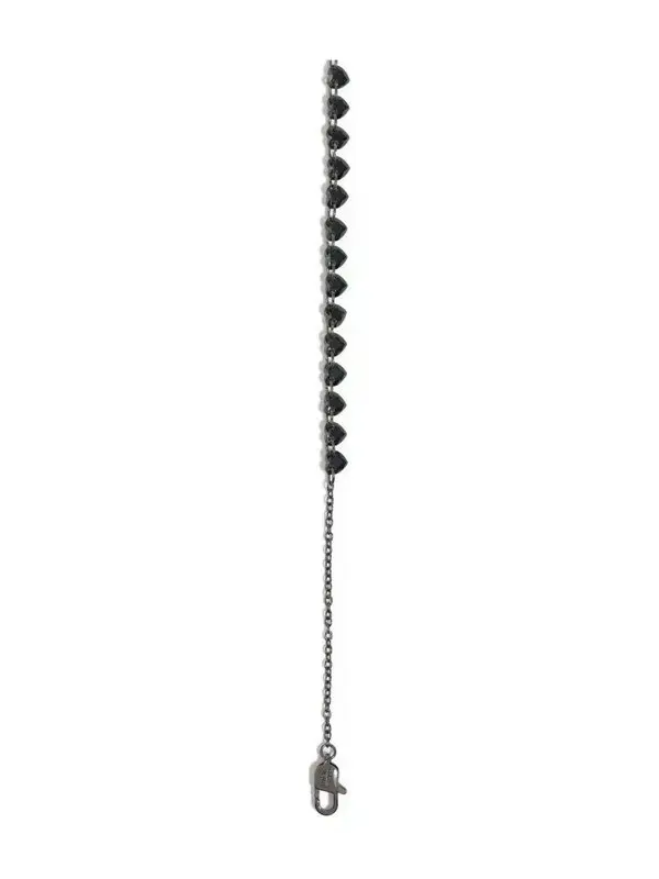 Bimba Y Lola Crystal Heart Necklace