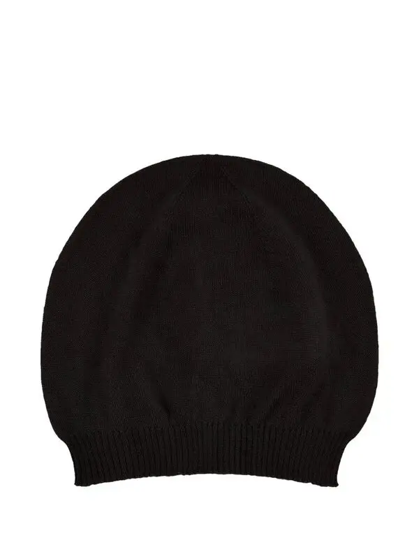Rick Owens Cashmere Beanie - Black
