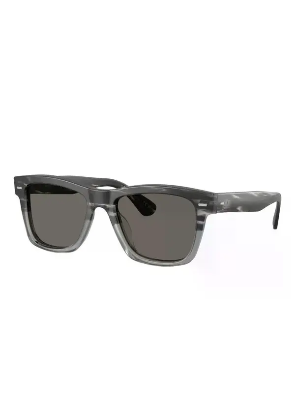 Oliver Spencer Square Frame Sunglasses - Grey