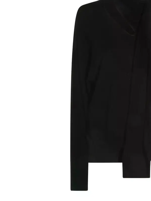 ZANONE Neck-tie Sweater