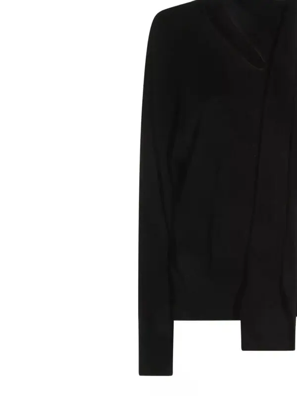 ZANONE Neck-tie Sweater