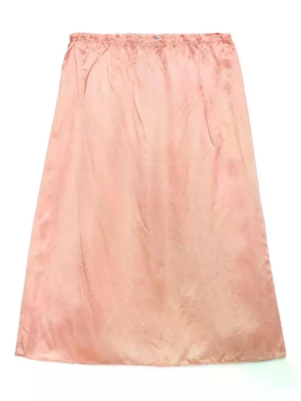Prada Satin Pencil Skirt