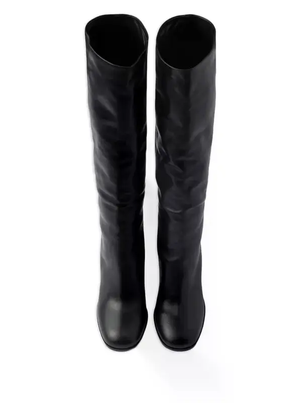 Prada Knee-high Block Heel Boots