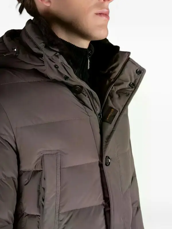 MOORER Saturno Hooded Padded Coat