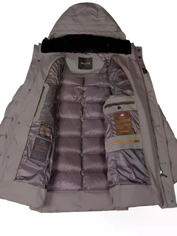 MOORER Saturno Hooded Padded Coat
