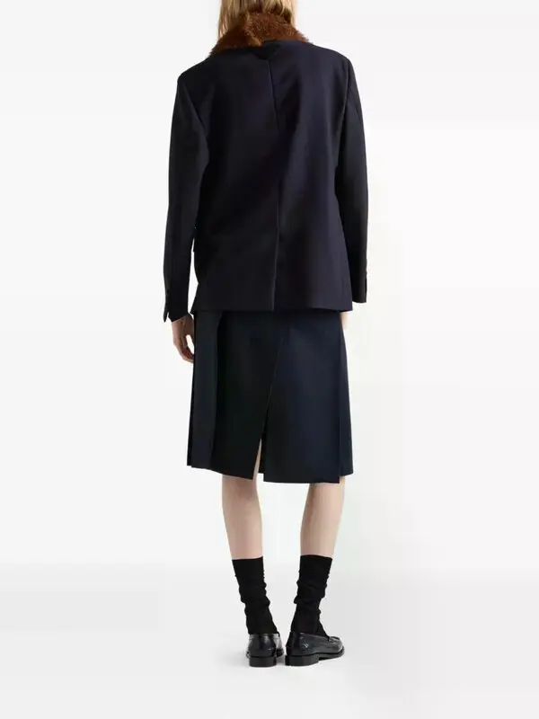Prada Slit Midi Skirt