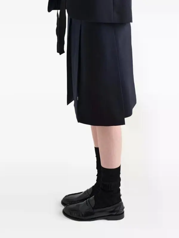 Prada Slit Midi Skirt