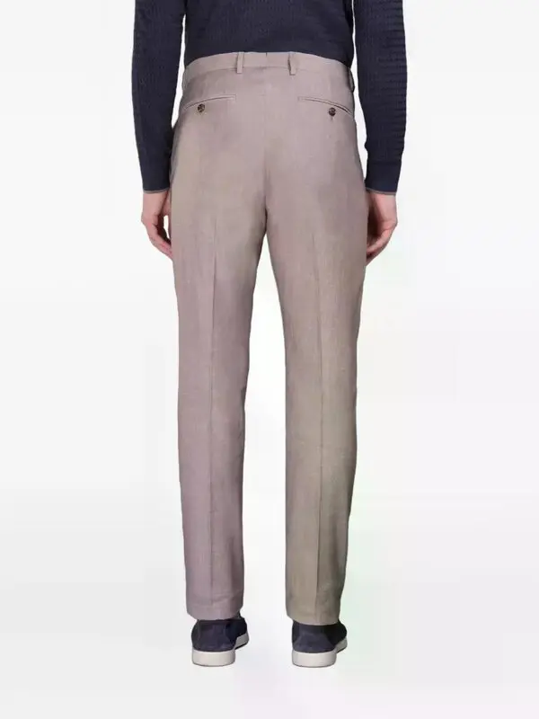 MOORER Tailored Pleated Trousers