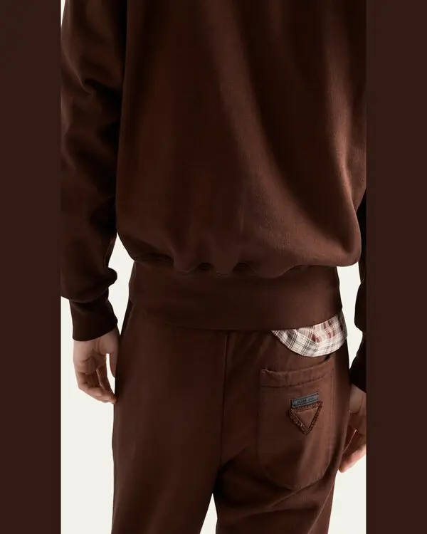 Prada Cotton Felpa Sweatpants