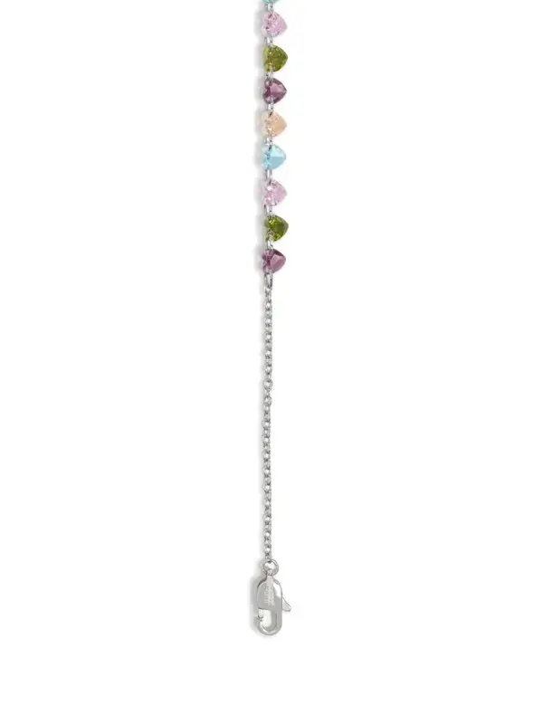 Bimba Y Lola Crystal-heart Necklace