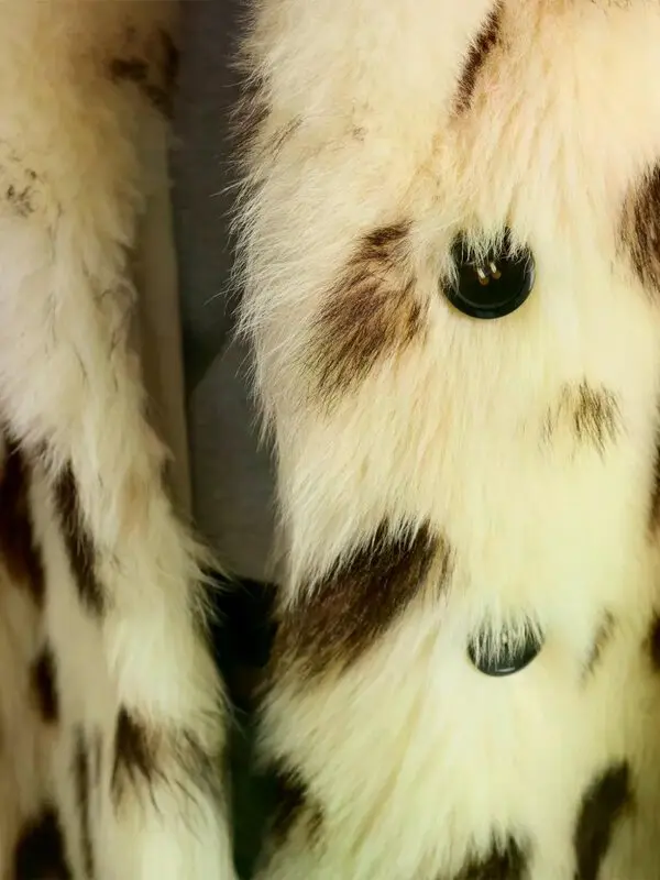 Prada Leopard-print Shearling Coat - Neutrals