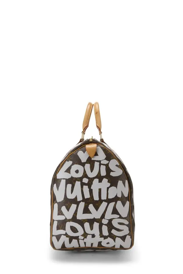 LOUIS VUITTON Keepall 50 Monogram Graffiti - Brown