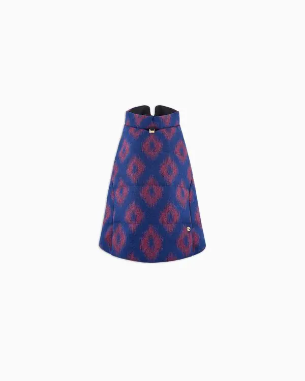 Giorgio Armani Poldo X Ikat Jacquard Flannel Coat