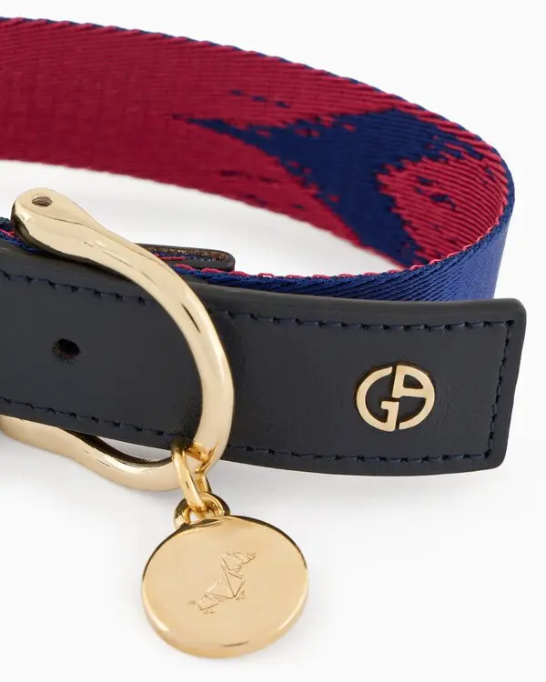 Giorgio Armani Poldo X Leather Collar - Patterned