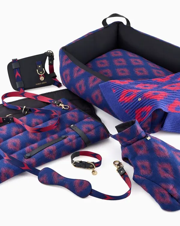 Giorgio Armani Poldo X Leather Collar - Patterned