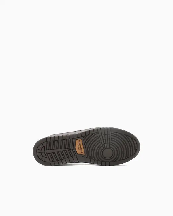 Giorgio Armani Deerskin Slip-ons - Black