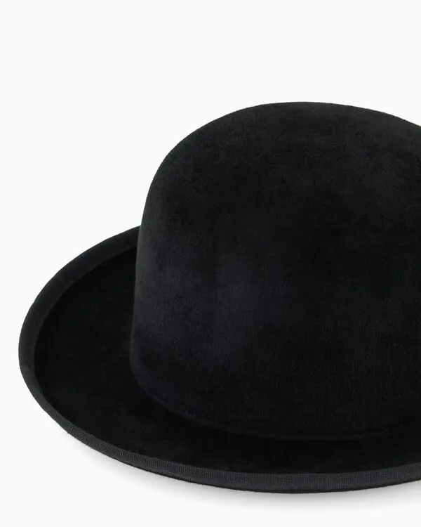 Giorgio Armani Rabbit Fur Bowler Hat