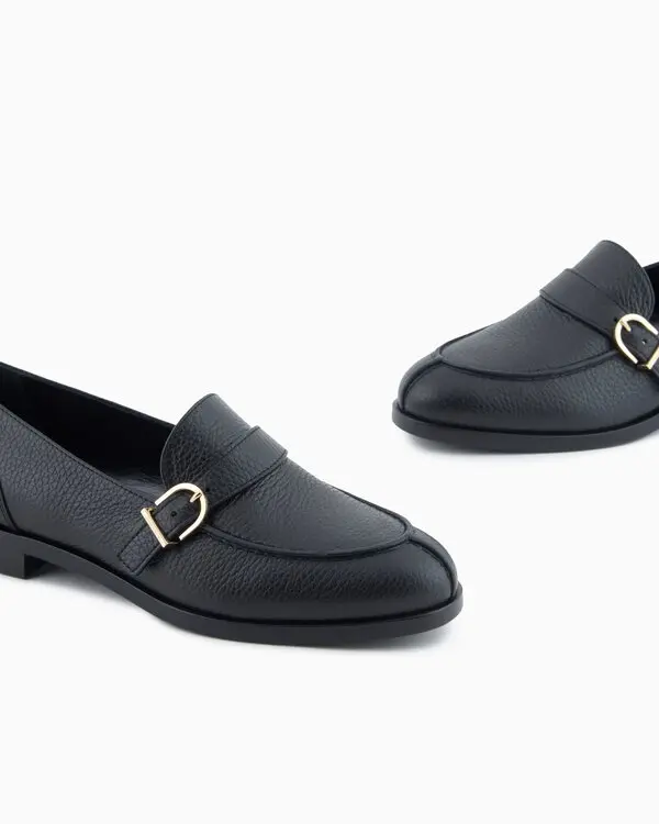 Giorgio Armani Calfskin Loafers