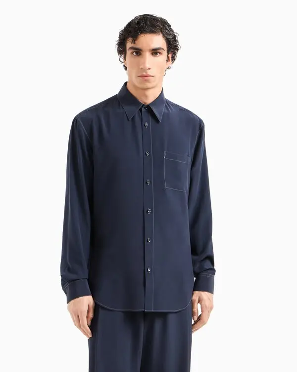 Giorgio Armani Silk Crêpe Shirt