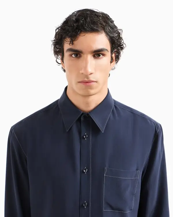 Giorgio Armani Silk Crêpe Shirt