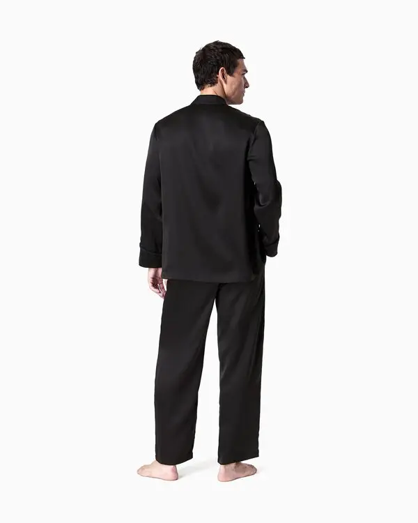 Giorgio Armani Silk Monogrammed Pyjamas