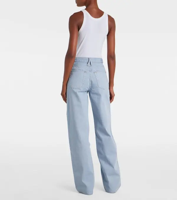 SLVRLAKE Cassie Wide-leg Jeans In Forbidden Love