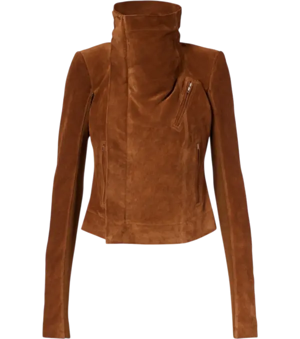 Rick Owens Suede Leather Jacket