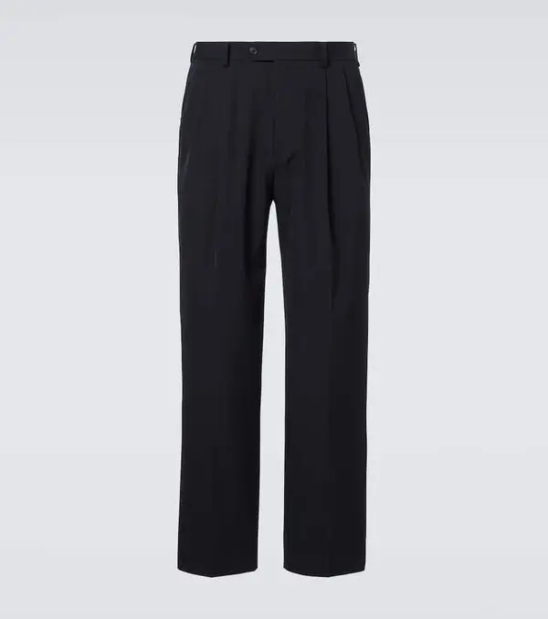 Auralee Wool Gabardine Suit Pants