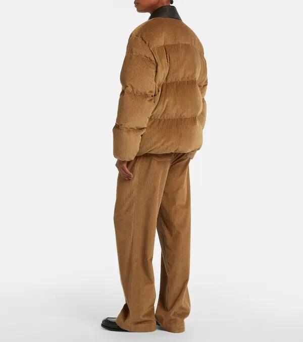 Miu Miu Cotton Corduroy Down Jacket
