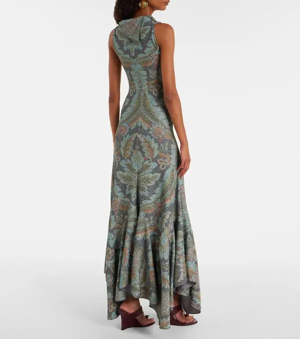 Etro Paisley Maxi Gown