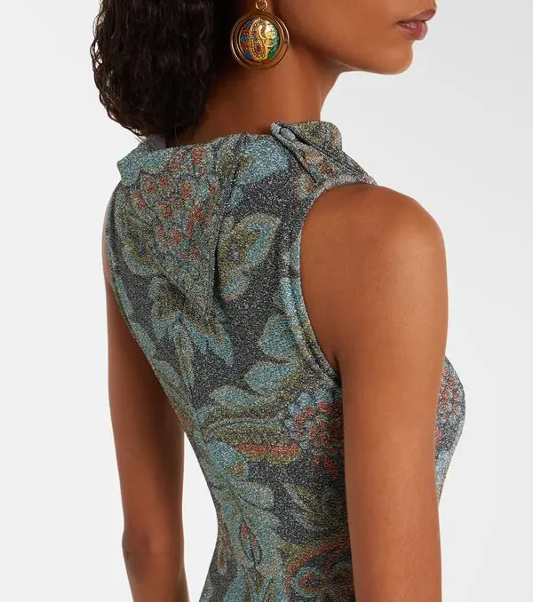 Etro Paisley Maxi Gown