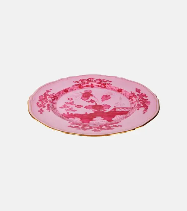 GINORI 1735 Oriente Italiano Porcelain Charger Plate - Pink