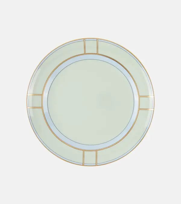 GINORI 1735 Diva Porcelain Dessert Plate - Green