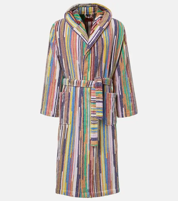 Missoni Melody Cotton Terry Bathrobe - Multicoloured