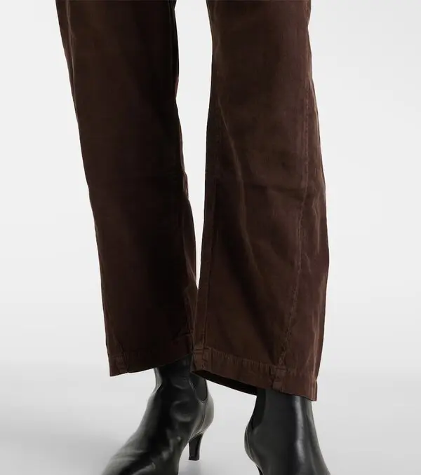 Velvet By Graham & Spencer Laney Cotton Straight Pants