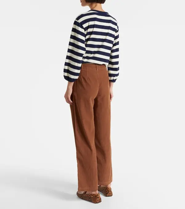 Velvet By Graham & Spencer Gail High-rise Straight Pants