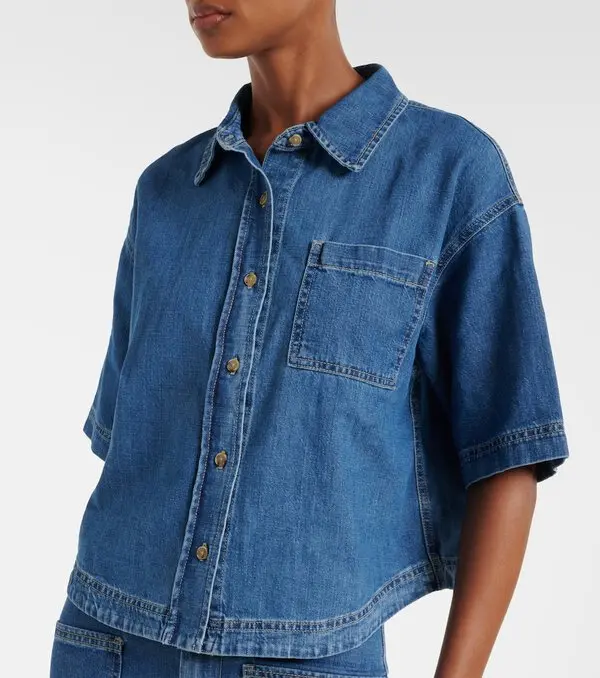 Velvet By Graham & Spencer Kaddy Denim Shirt