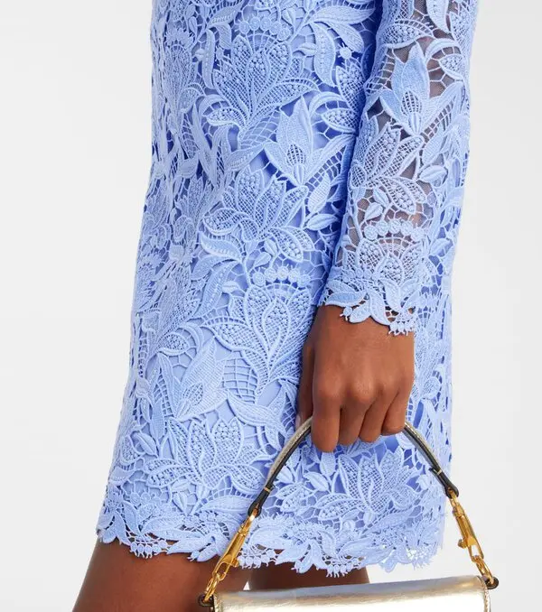 Carolina Herrera Lace Minidress
