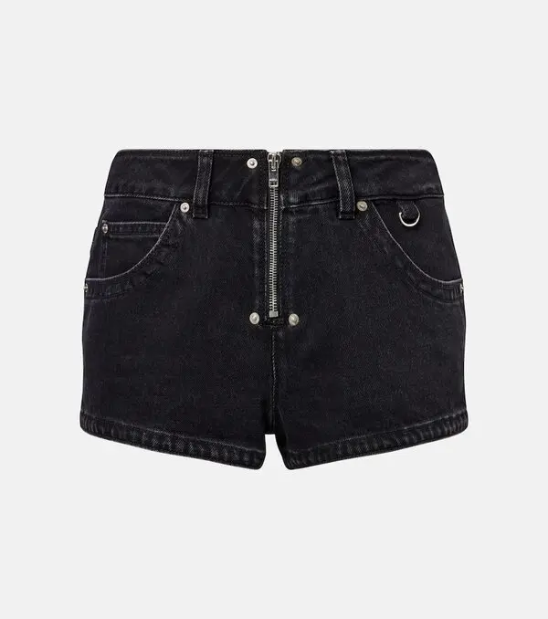 Isabel Marant Étoile Hania Denim Shorts - Black
