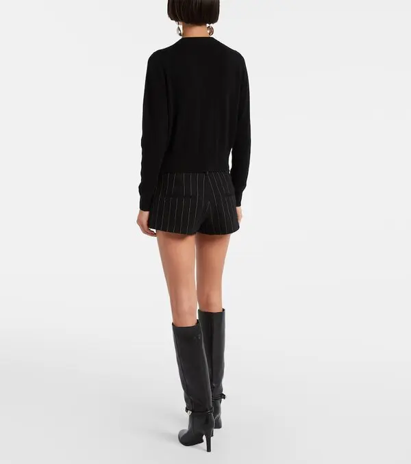 Isabel Marant Étoile Idesia Wool And Cashmere Cardigan - Black