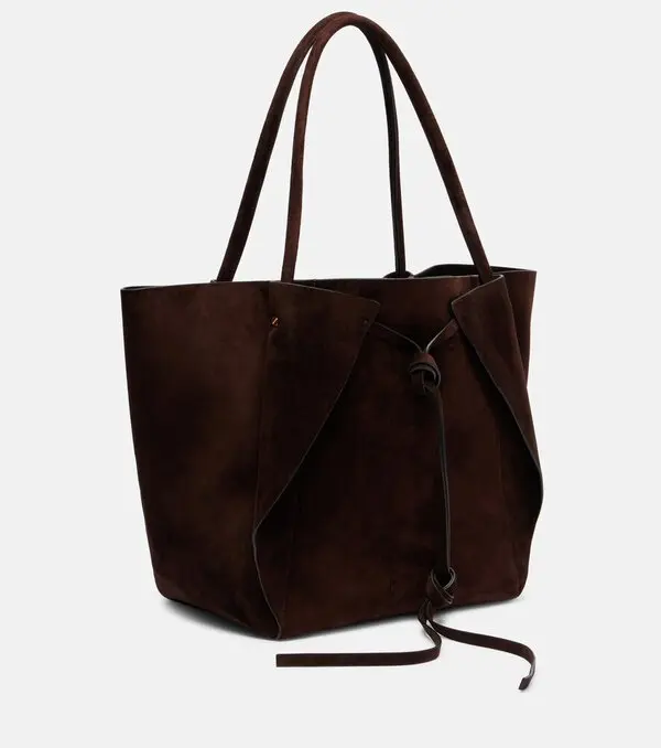 Gabriela Hearst Marija Suede Tote - Brown
