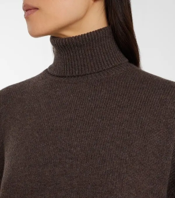 Brunello Cucinelli Monili Cashmere Turtleneck Sweater