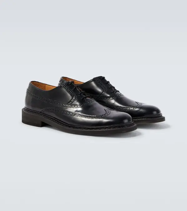 Our Legacy Brogue Parade Leather Derby Shoes