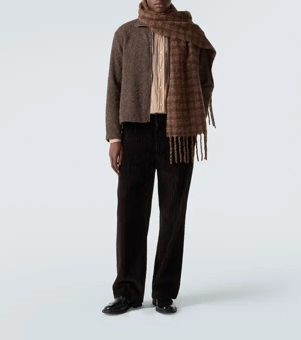 Our Legacy Borrowed Cotton Corduroy Chinos Profound Mammoth Cord