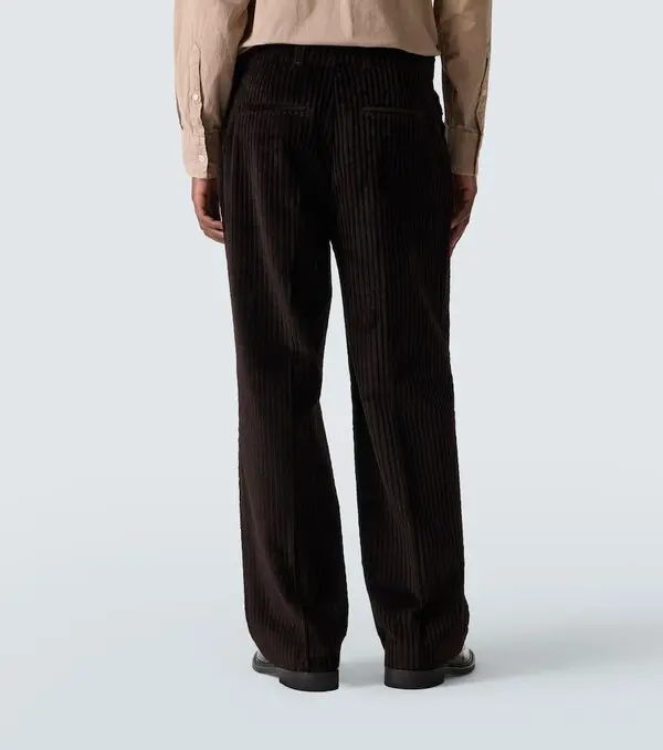 Our Legacy Borrowed Cotton Corduroy Chinos Profound Mammoth Cord