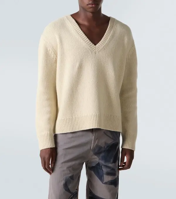 Dries Van Noten Wool And Cashmere Sweater